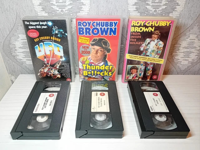 3X ROY CHUBBY Brown VHS Video Tapes Bundle - Stand Up Comedy £9.04 ...