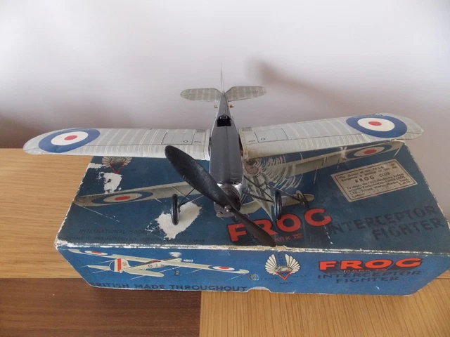 FROG INTERCEPTOR FIGHTER pre war ready to fly £89.95 - PicClick UK