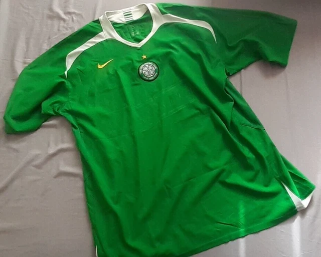 NIKE CELTIC FC Football Shirt 2005/06 Home Kit Carling Original Men's ...