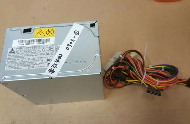 DELTA ELECTRONICS 280W Power Supply Model: DPS-280FB E Lenovo P/N ...