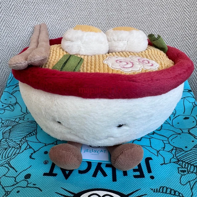 JELLYCAT AMUSEABLE RAMEN Bowl - BNWT Instant Noodle Soft Toy w/Dust Bag ...