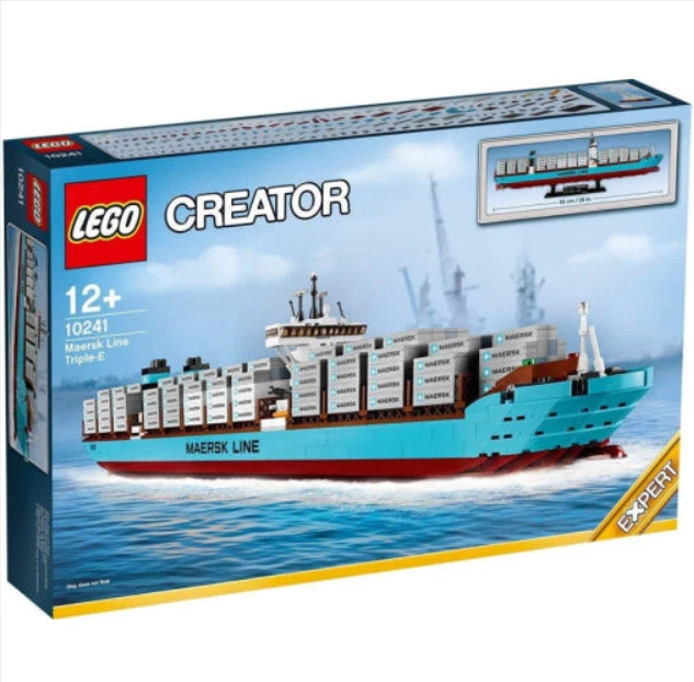 LEGO CREATOR EXPERT 10241 Maersk Line Triple E nave da carico 1516 ...