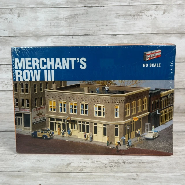 HO SCALE WALTHERS Cornerstone Series Merchant's Row III Kit 933-3064 ... HO SCALE WALTHERS Cornerstone Series Merchant's Row III Kit 933-3064 ...