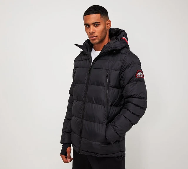 ALPYREX - VANCHE Midi Puffer Jacket - Men £24.99 - PicClick UK