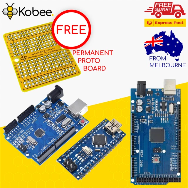 ARDUINO UNO WIFI R3 Nano Mega 2560 ESP8266 Development Board + FREE ...