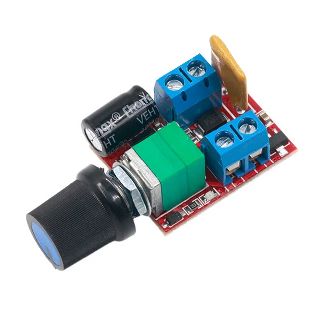 10KHZ DC 3V-35V 5A Motor PWM Speed Controller Speed Control Switch LED ...