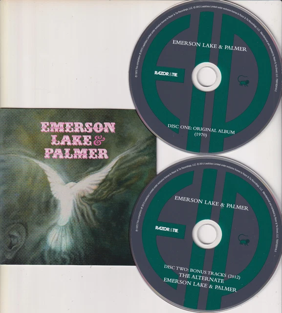 EMERSON, LAKE & PALMER Self-titled ELP Debut Album (CD 2013) 2-Disc ...