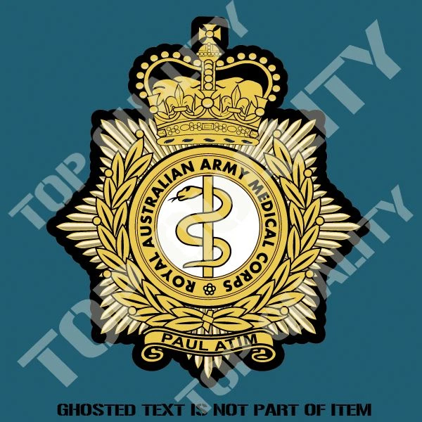 AUSTRALIAN ARMY MEDICAL Corps Decal Sticker Patriotic Australiana Decal ...