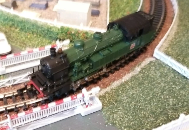 LOCOMOTIVE VAPEUR ÉCHELLE n° sncf Arnold 232 TC 408 dampflok Sans Boîte ...