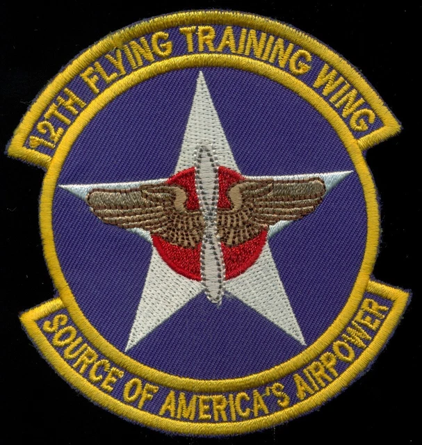 USAF 12TH FLYING Training Wing Patch K-7 EUR 16,66 - PicClick FR
