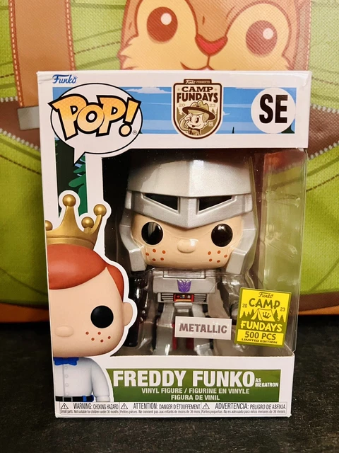 AUTOCOLLANT CAMP FUNDAYS 2023 Freddy Funko As Megatron LE 500 ...