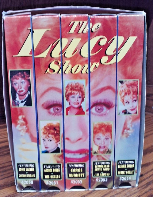 THE LUCY SHOW VHS Boxed Set 5pc 1998 Diamond Entertainment-In Color 5 ...