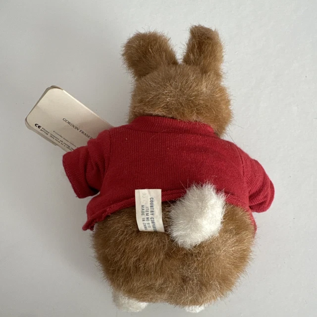 VINTAGE COUNTRY COMPANIONS Gordon Fraser Soft Plush Bunny Rabbit With ...