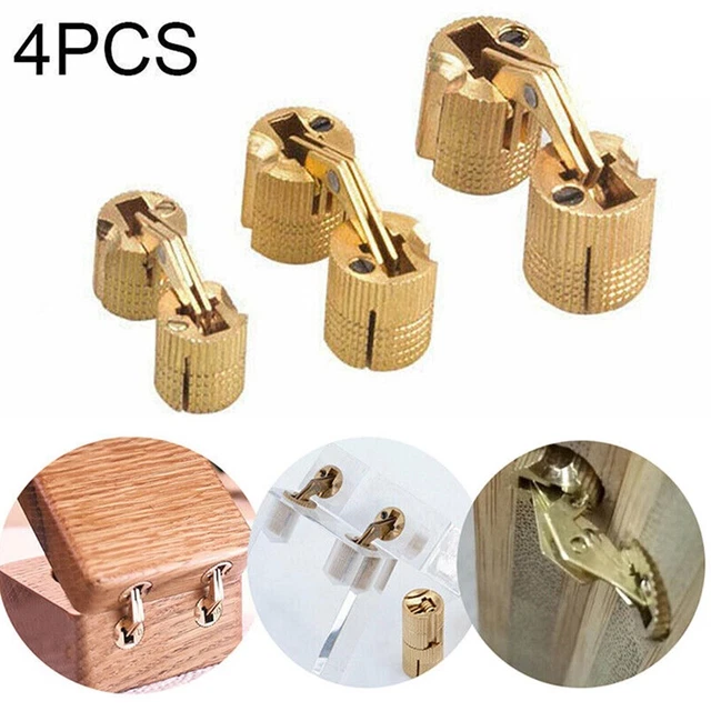 Brass Hinges Door Hinges 8mm10mm12mm Barrel Hinges Concealed Barrel Hinges 945 Picclick Ca