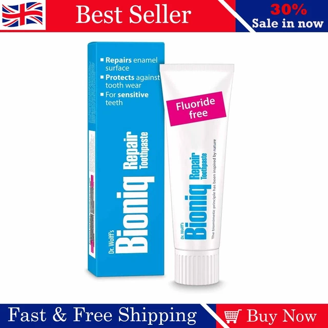 DR. WOLFF'S BIONIQ Repair Toothpaste 75Ml | Fluoride Free Toothpastes ...