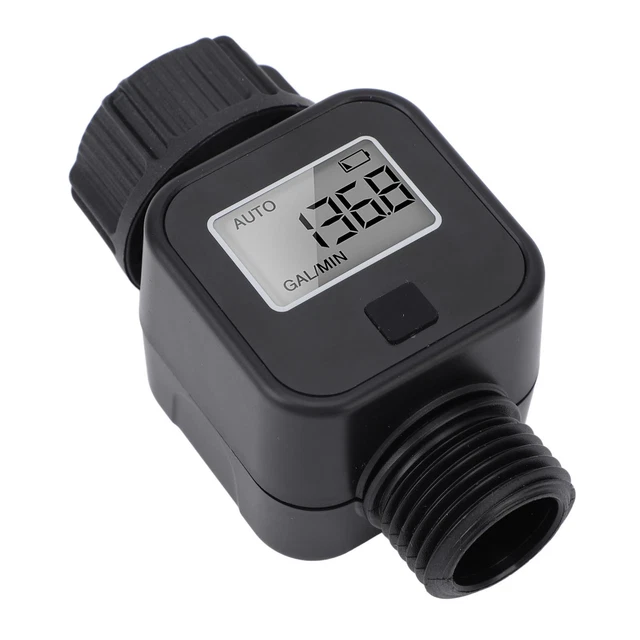 DIGITAL WATER METER With LCD Screen BSP 3/4 Inch Thread High Accuracy ...