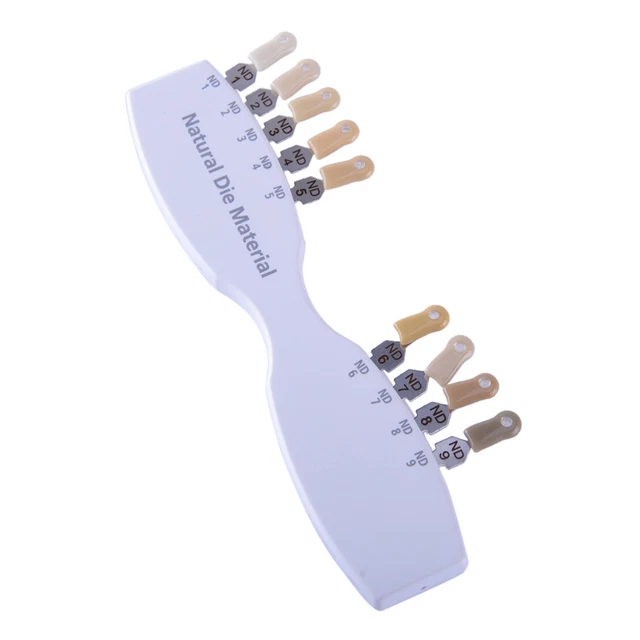 GUIDA CROMATICHE DEI denti Dental Teeth Shade Guide ND1-9 Colors ...