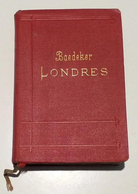 GUIDA BAEDEKER LONDON and its surroundings 1913 £21.28 - PicClick UK