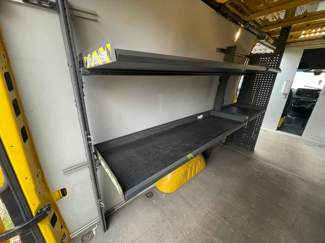 MODUL VAN RACKING/SHELVING 251cm width for panel van £104.72 - PicClick UK