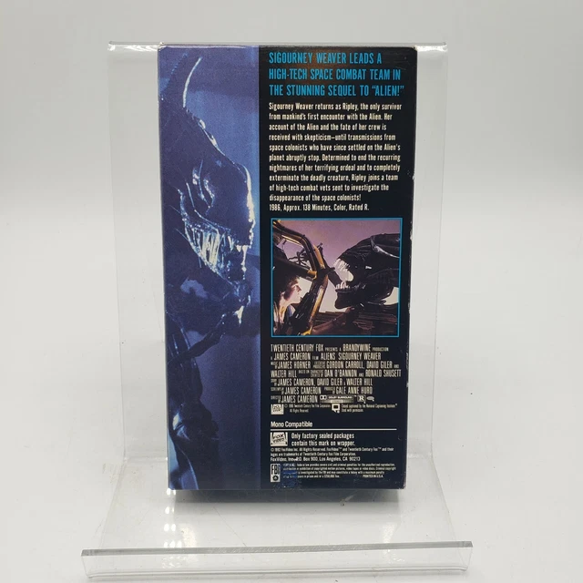 ALIENS VHS, 1992- Sigourney Weaver, James Cameron Cult Sci-Fi EUR 4,67 ...