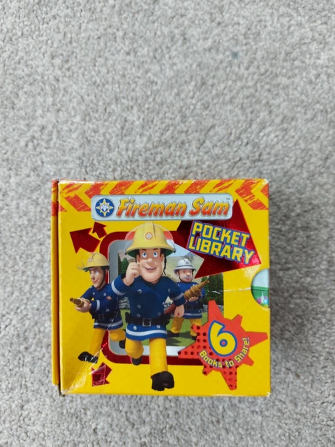 FIREMAN SAM POCKET Library Board books by Egmont £5.99 - PicClick UK
