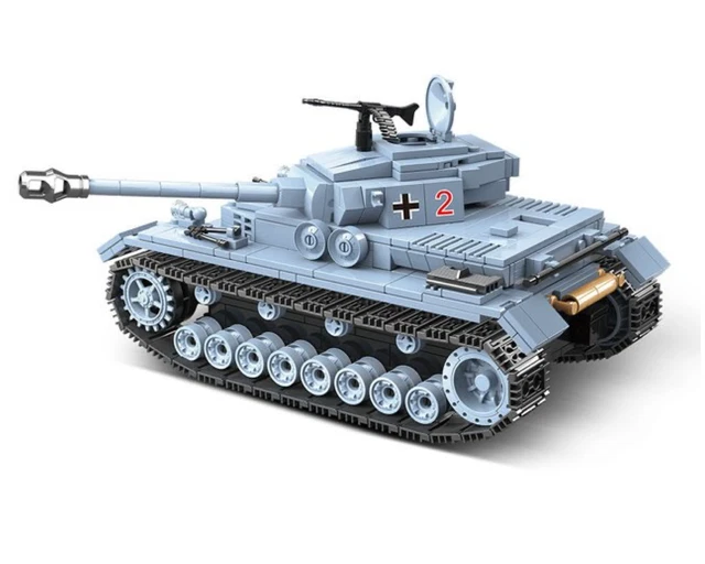 PANZERKAMPFWAGEN IV GERMAN Military Panzer IV Tank Building Blocks ...