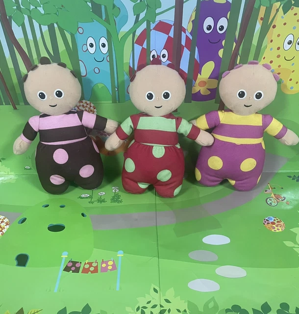 IN THE NIGHT Garden Tombliboos X3 Plush Soft Teddy’s Set 9” OOO EEE UNN ...
