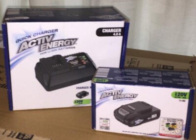 FERREX ACTIV ENERGY 20 V 2Ah Batterie + 20 V/40 V Li-Ion Chargeur 1 ...