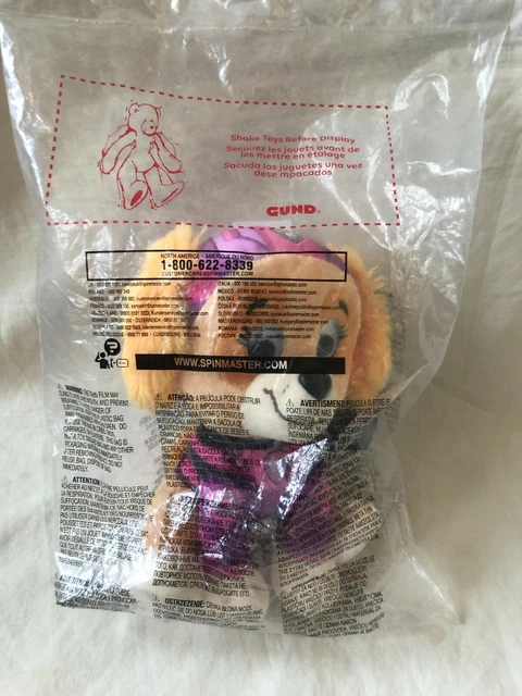 PAW PATROL: THE Movie Skye Stuffed Animal Plush Dog 6” Gund Brand New £ ...