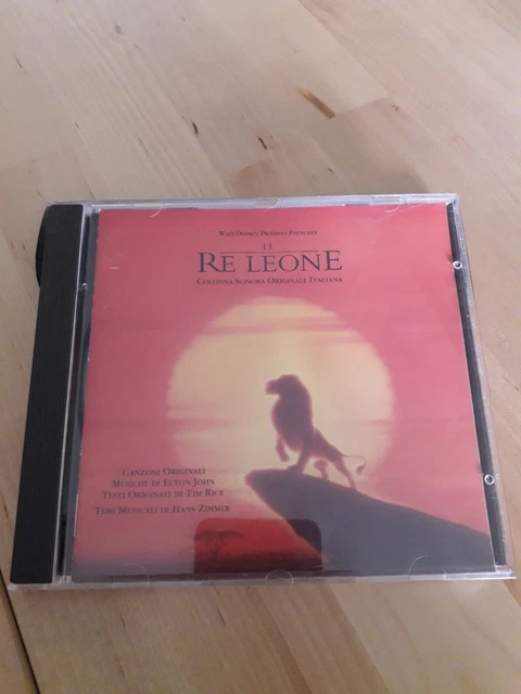 IL RE LEONE Cd Walt Disney Colonna Sonora The Lion King Ivana Spagna ...