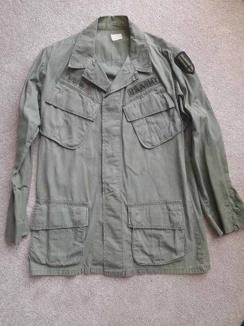 VIETNAM WAR US Army jungle jacket ripstop 4th pattern original. £120.00 ...