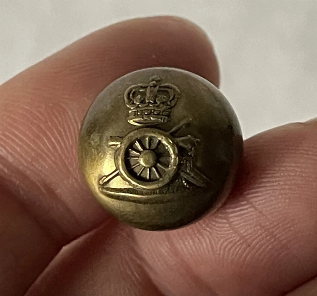 UNUSUAL ANTIQUE RHA Royal Horse Artillery DOMED Brass Military Tunic ...