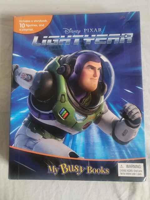MY BUSY BOOK Disney Pixar Lightyear Buzz Lightyear Playmat 10 Figures ...