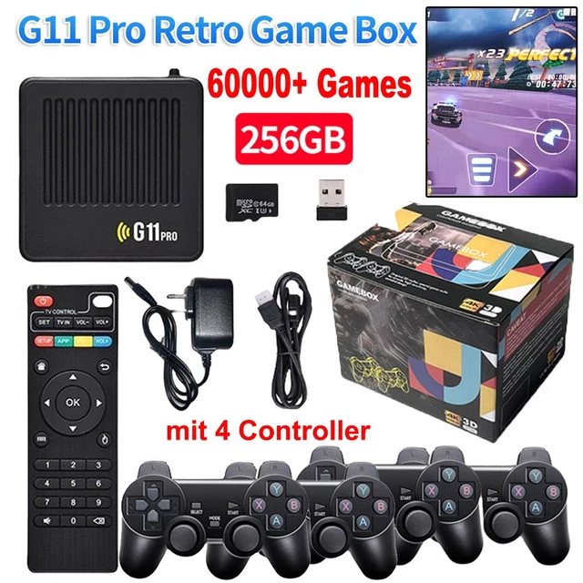 256G G11 PRO Retro Gaming Box 4K TV Box Game Console Konsole 60.000 ...