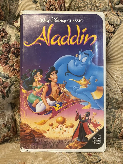 **ORIGINAL- 1993 WALT Disney’s Aladdin Black Diamond VHS Tape** £232.32 ...