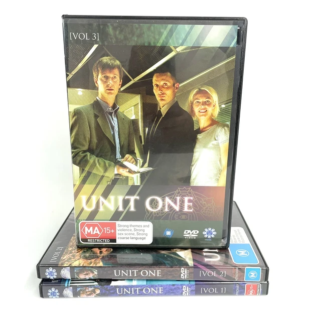 UNIT ONE VOLUMES 1 2 3 DVD Region 4 Danish Crime Mads Mikkelsen ...