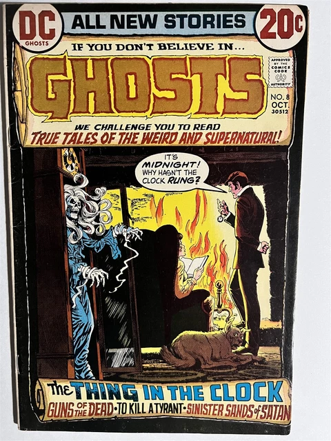 GHOSTS #8 DC Comics 1972 Bronze Age Horror Comic £21.30 - PicClick UK