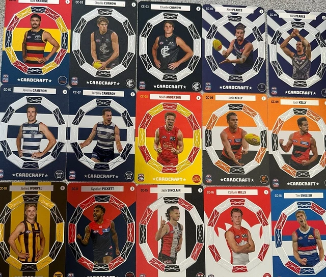 2024 AFL TEAMCOACH Card Craft Inserts (Choose Your Own Player/S) $4.95 ...