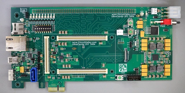 XILINX AMD ZYNQ Ultrascale+ Avnet Ultrazed FPGA PCIe Base Board ...
