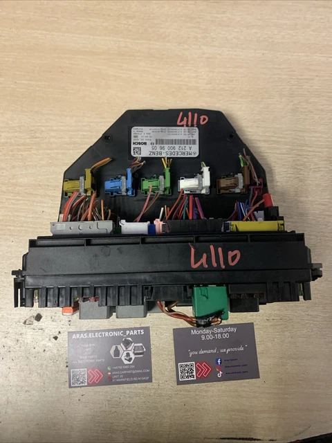 MERCEDES C CLASS W204 Front Sam Fuse Box A2129009605 £44.99 - PicClick UK