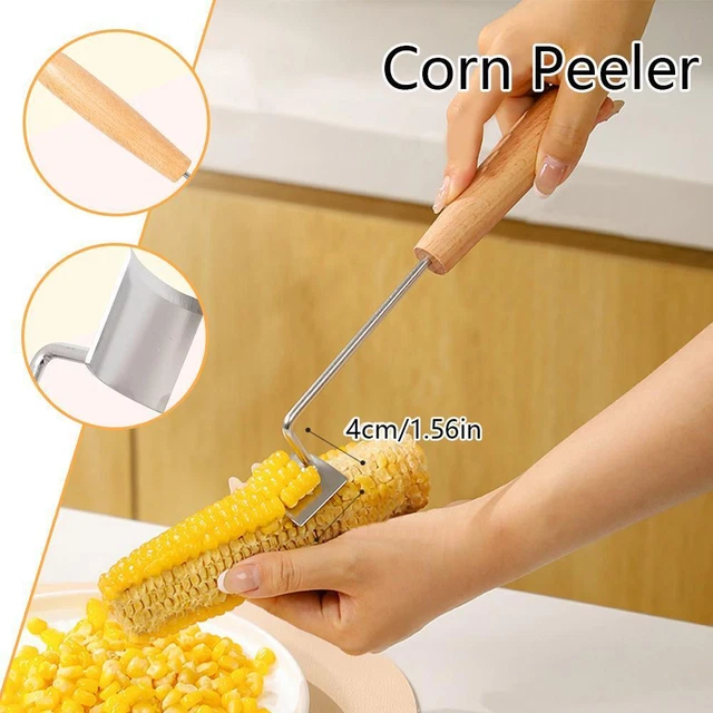 1-3X CORN PEELER, Corn on the Cob Remover Stainless Stripper Steel Corn ...