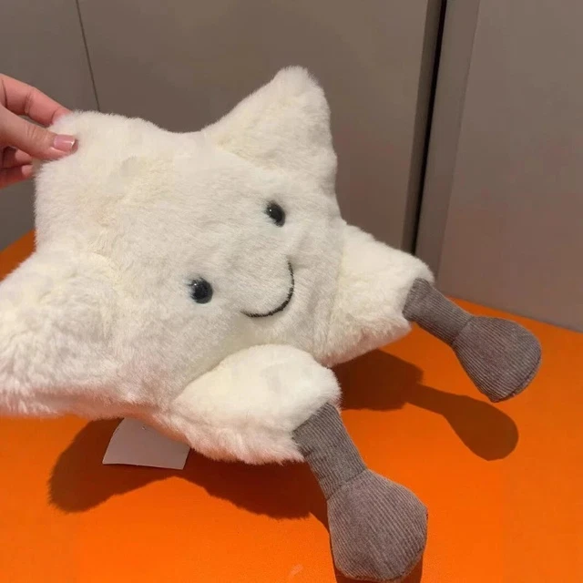 JELLYCAT CREAM STAR 24cm Amuseable Soft Plush Toy New With Tags Dust ...