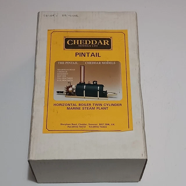 CHEDDAR MODELS HORIZONTAL Boiler V-Twin Cylinder Pintail Marine Steam ...