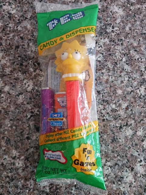 NEW THE SIMPSONS Lisa Pez Dispenser Sealed Retired £5.16 - PicClick UK