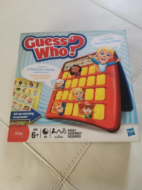 HASBRO GAMING GUESS Who? Classic Board Game guess who old style board ...
