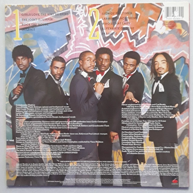 GRANDMASTER FLASH * They Said It Couldn't Be Done * 1985 33T Lp Funk ...