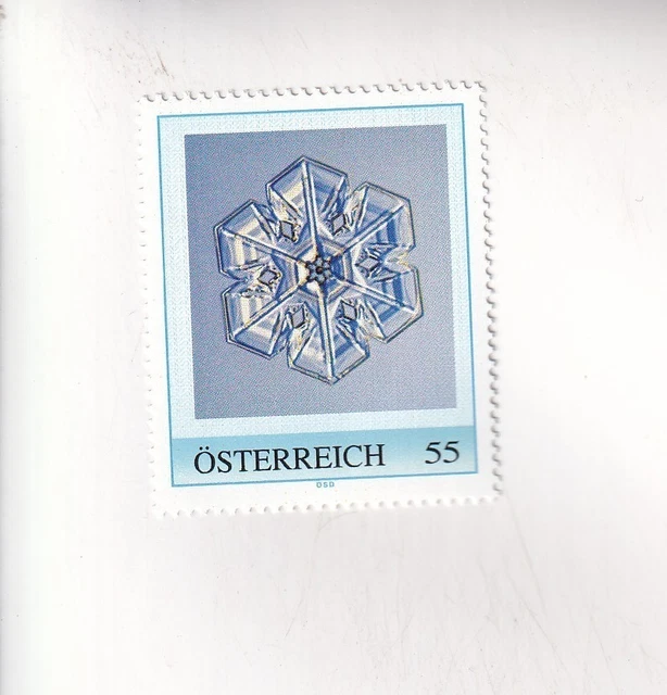 STAMP PM AUSTRIA Christmas Snow Crystal 15 Mint Condition £1.37 ...