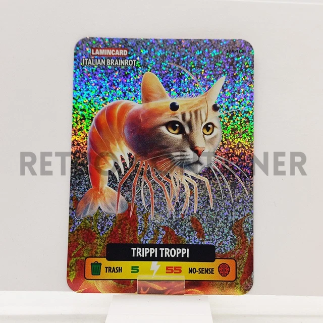 LAMINCARD ITALIAN BRAINROT DIRAMIX Cards 2025 - HOLO 159 Trippi Troppi ...