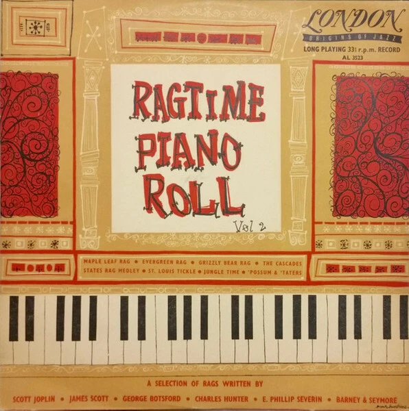SCOTT JOPLIN / George Botsford / E. Philip Severin / a.o. Ragtime Piano Roll V EUR 14,45 ...