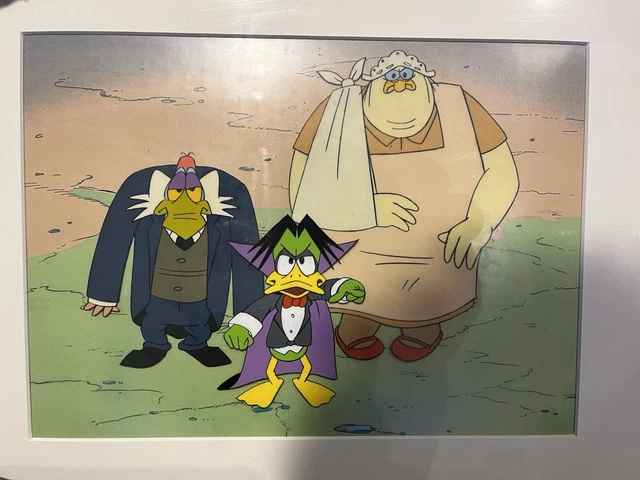 VINTAGE COUNT DUCKULA Animation Cell | Authentic 1991 Count Duckula ...